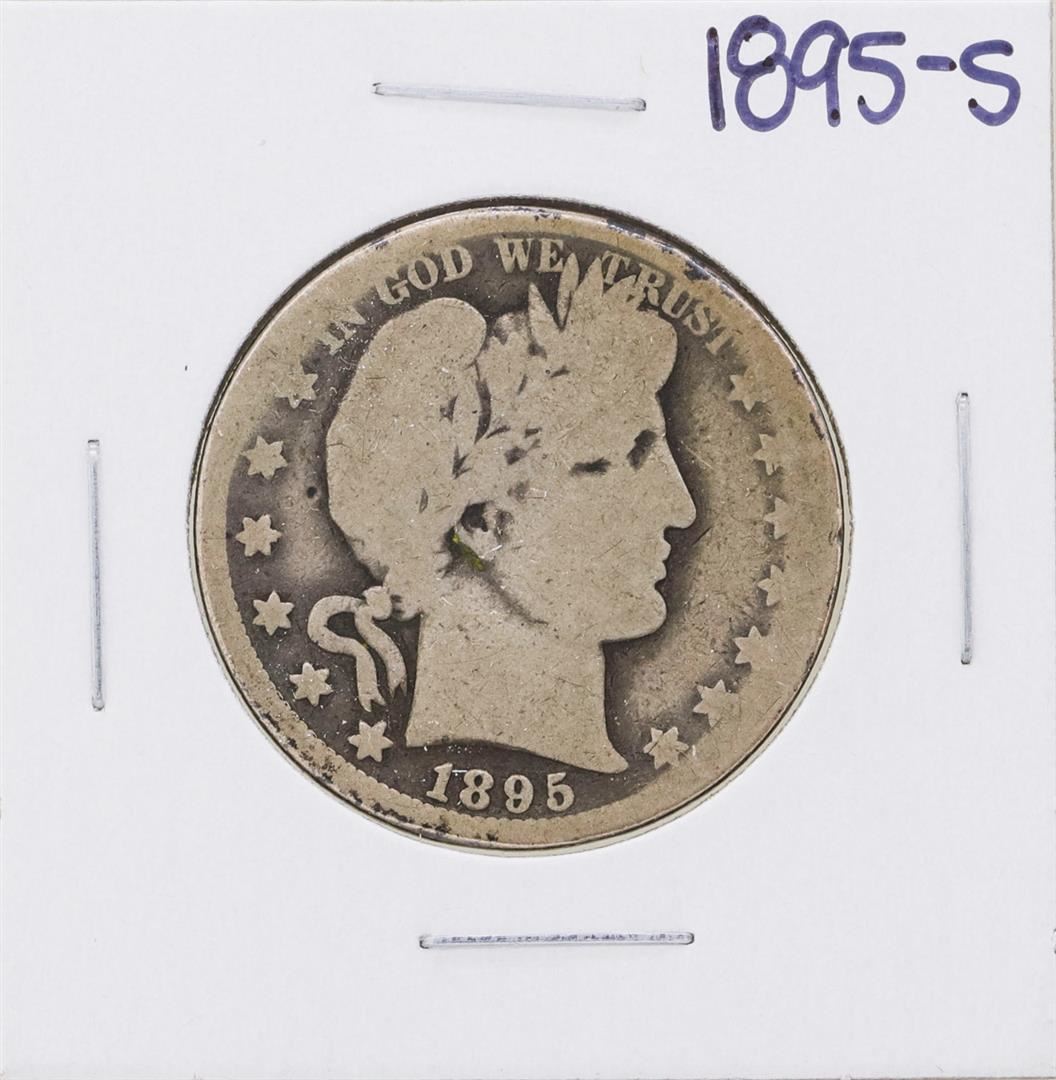 1895-O Barber Half Dollar Coin