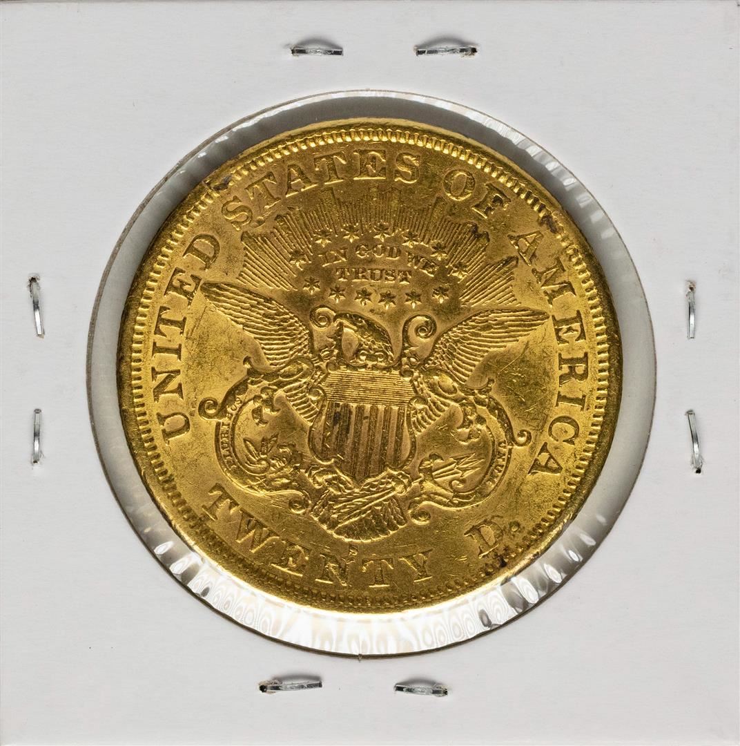 1868-S $20 Liberty Head Double Eagle Gold Coin