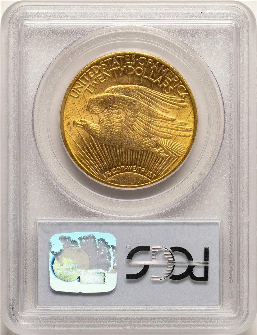 1915-S $20 St. Gaudens Double Eagle Gold Coin PCGS MS63