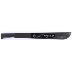 Danny Trejo Signed Stainless Steel Machete Inscribed "Machete" (Legends ...