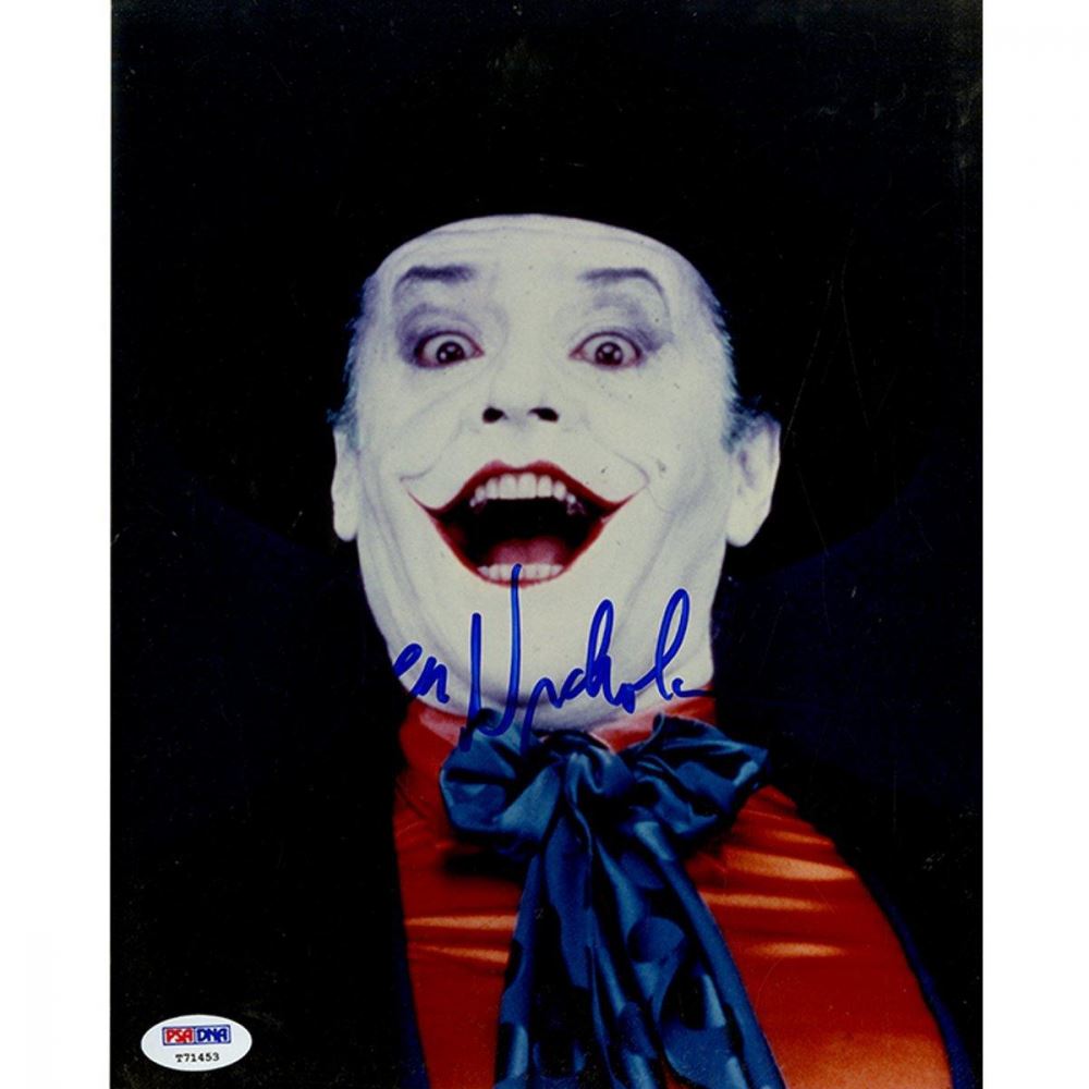 Jack Nicholson Signed Batman 8x10 Photo (PSA COA)
