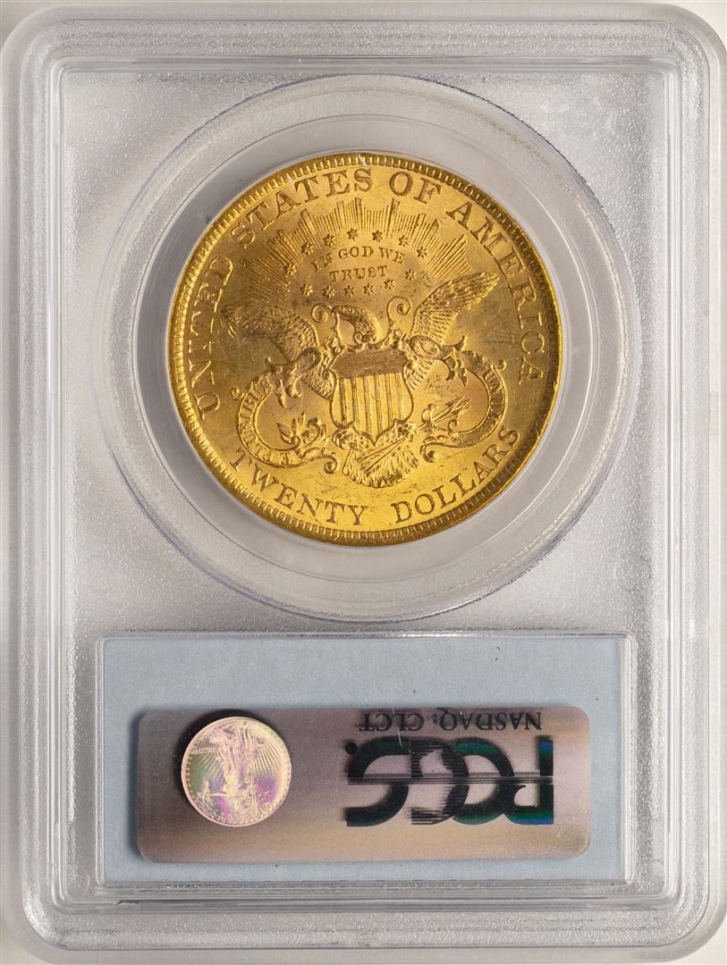 1900 $20 Liberty Head Double Eagle Gold Coin PCGS MS62