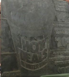 PRESS PRINT PLATES (LEAD) *HOT DEALS*