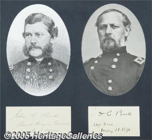 Civil War Generals: John G. Parke and Don Carlos