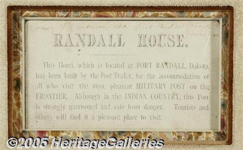 Sioux Indian Chief Sitting Bull Signature Crisply