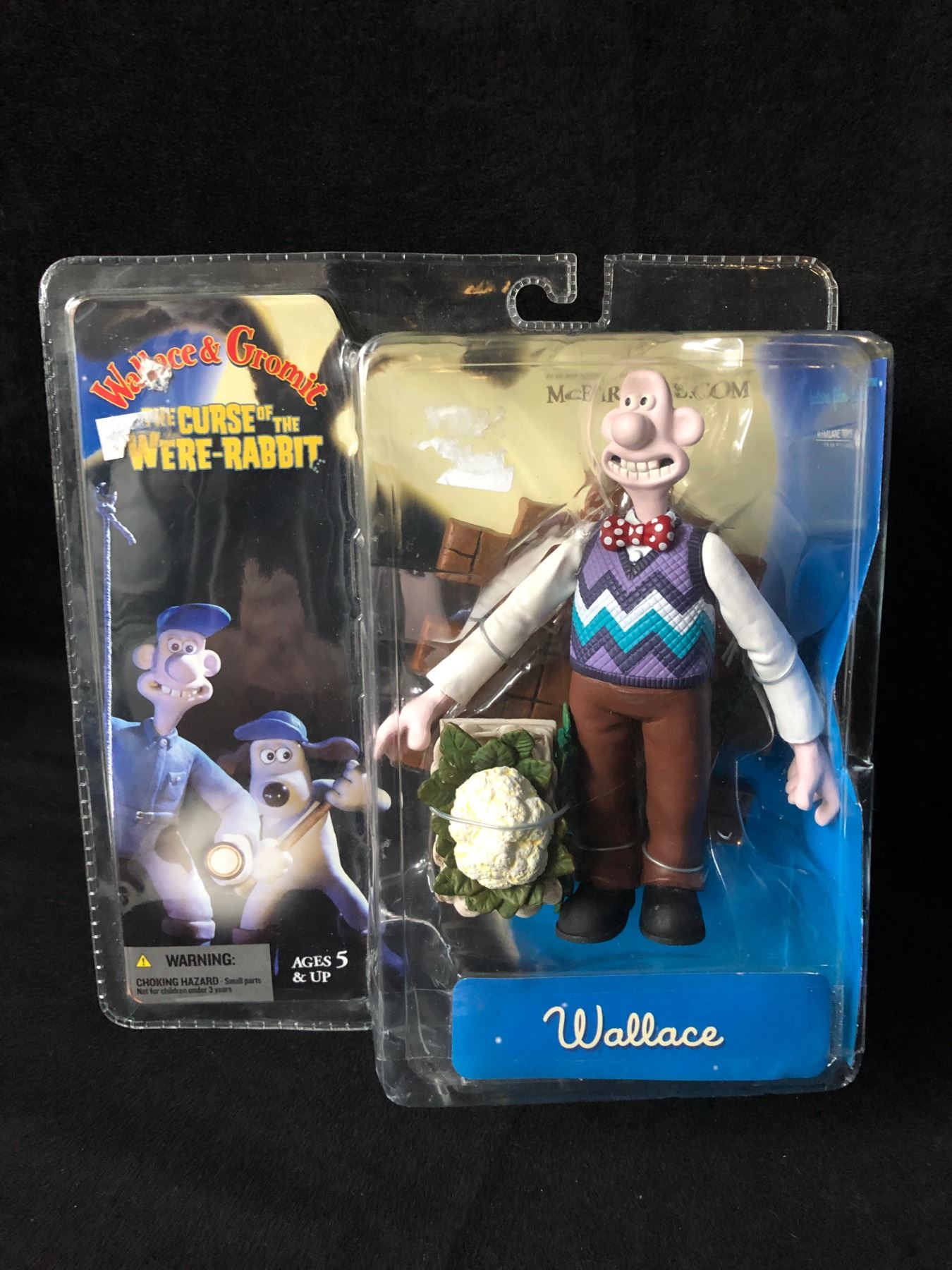 McFarlane Toys Wallace And Gromit The Curse Of The Were-Rabbit Wallace ...