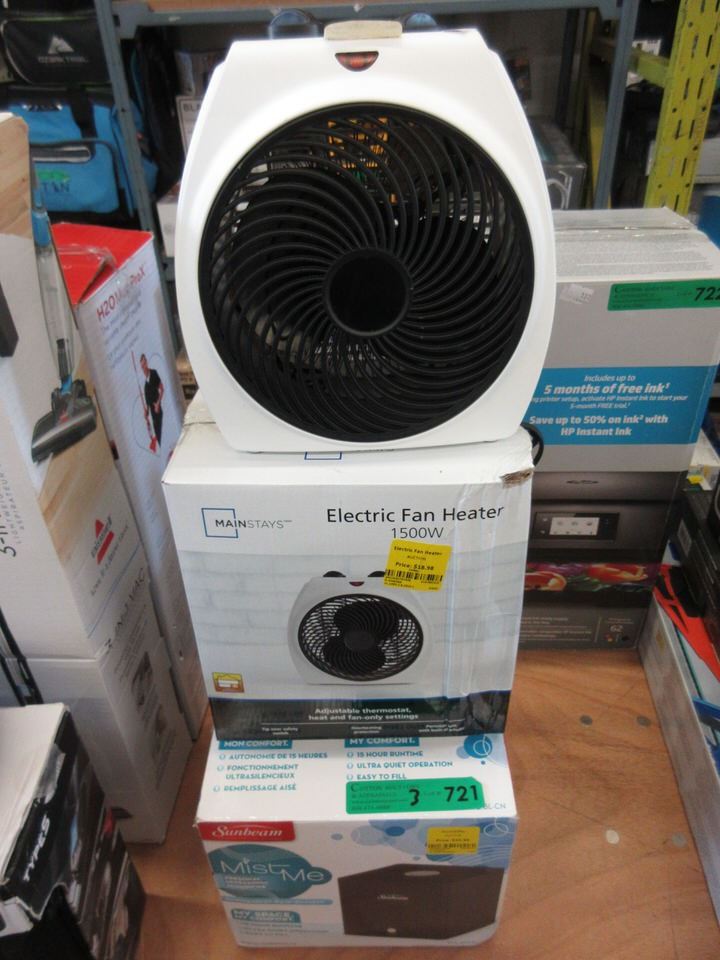 Ultrasonic Humidifier & 2 Fans - Store Returns