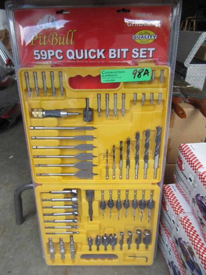 New 59 Piece Quick Bit Set