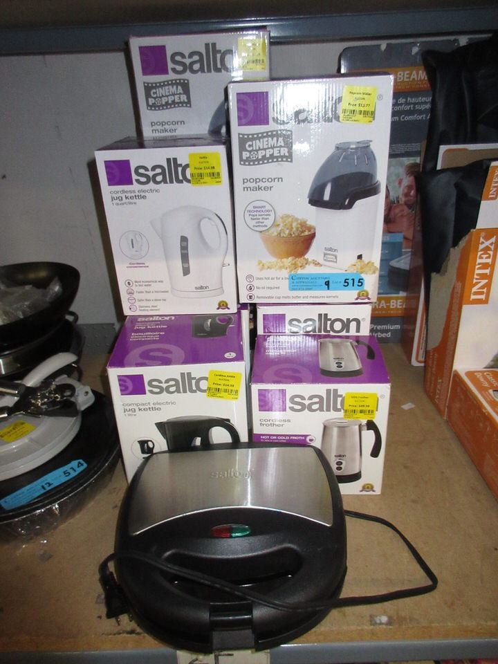 9 Salton Small Kitchen Appliances