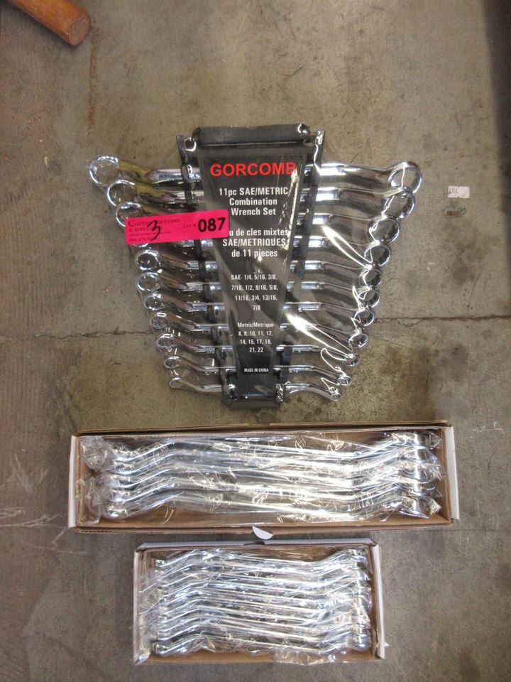 3 New Offset Wrench Sets