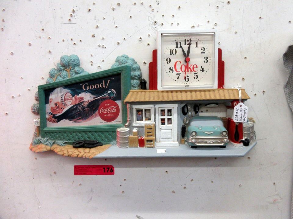 1990 Coca-Cola Sprite Boy Wall Clock