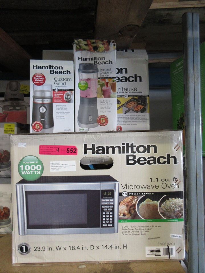 4 Hamilton Beach Small Kitchen Appliances