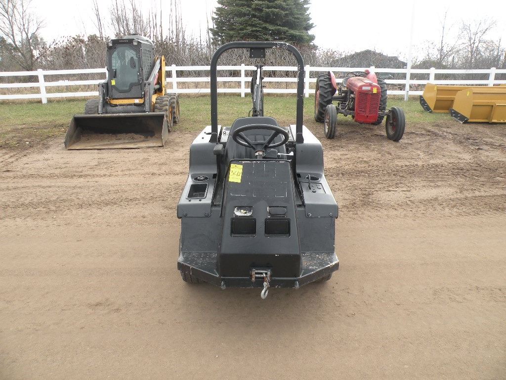 Tennant rubber tire backhoe