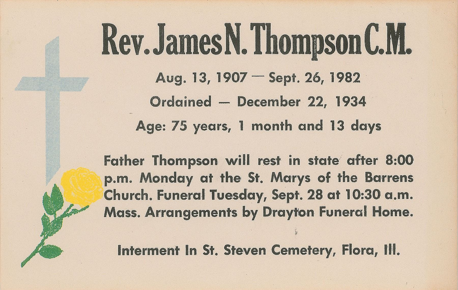 John F. Kennedy: Father James Thompson's Rosary from Parkland Hospital