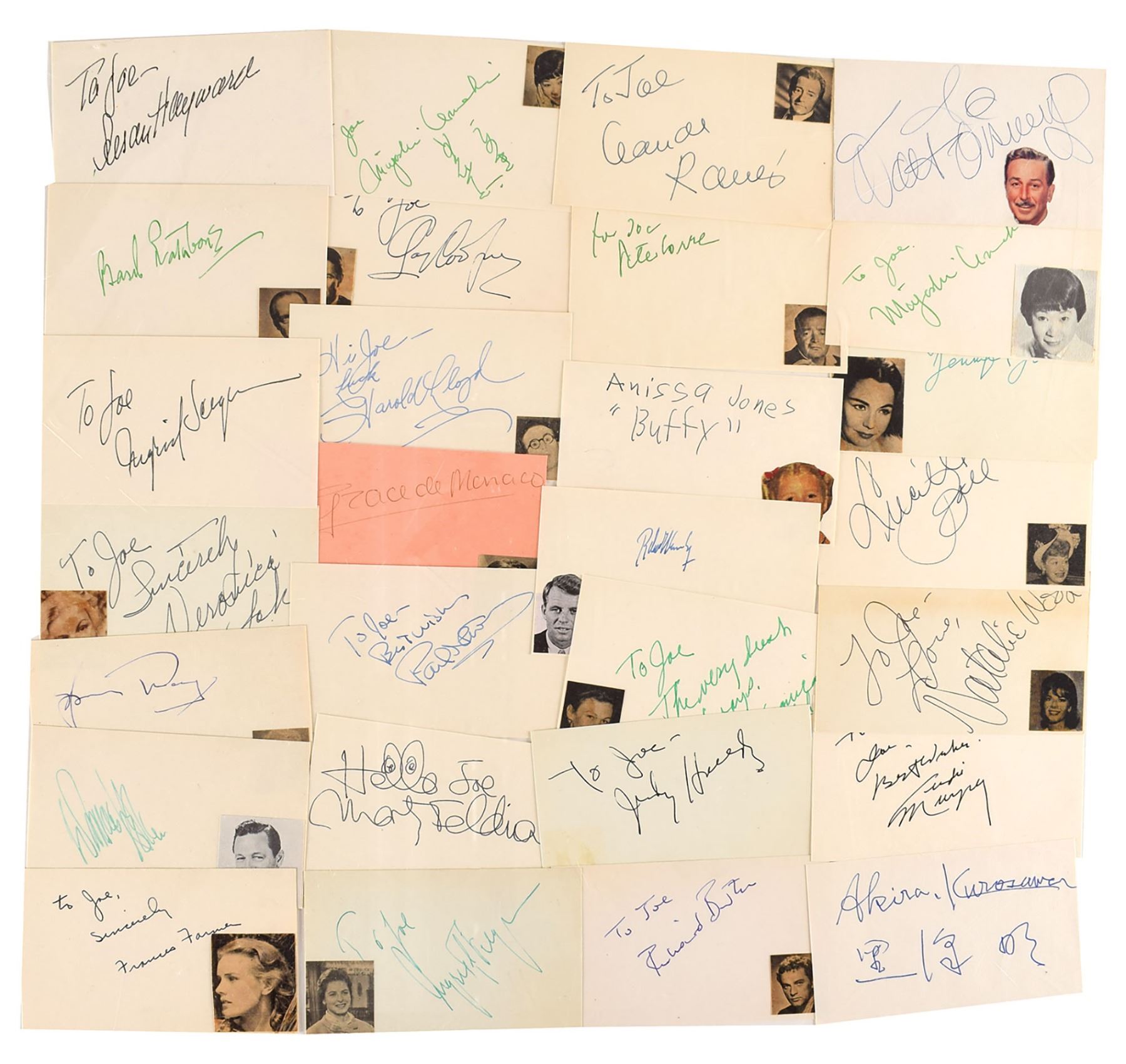 Hollywood Autograph Collection