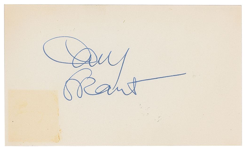 Cary Grant Signature
