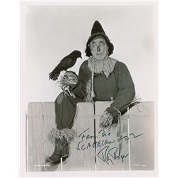 Wizard of Oz: Ray Bolger Signed Photograph