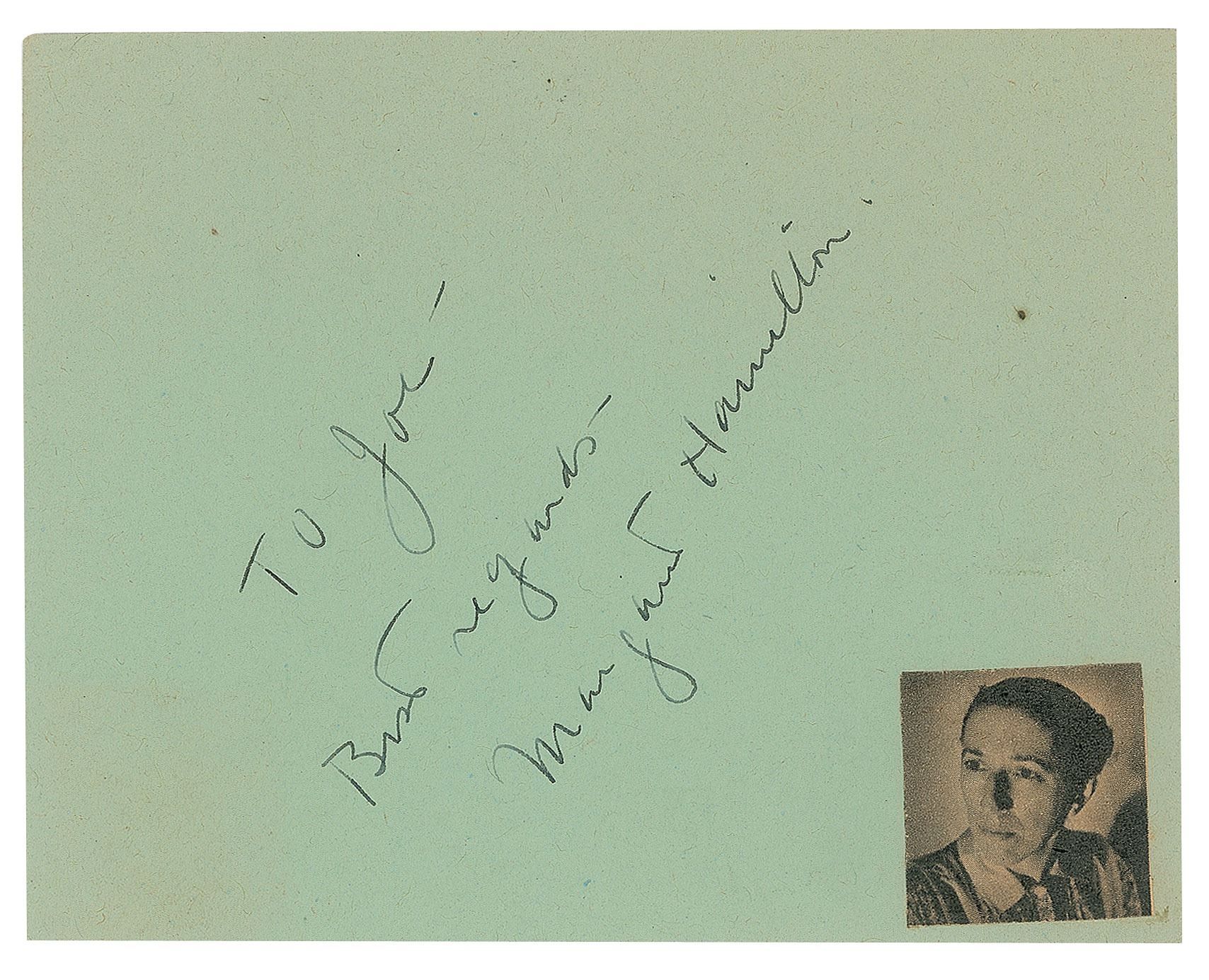 Lon Chaney, Jr. Signature