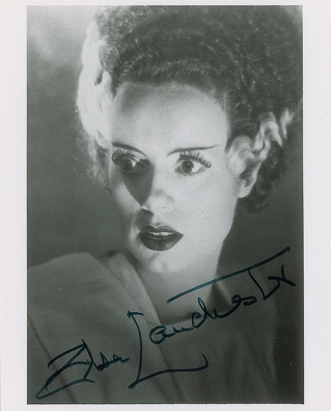 Frankenstein: Elsa Lanchester Signed Photograph