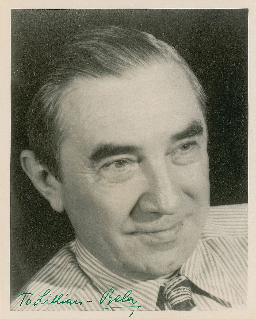 Bela Lugosi Signed Photograph