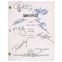 Smallville Cast-signed Script