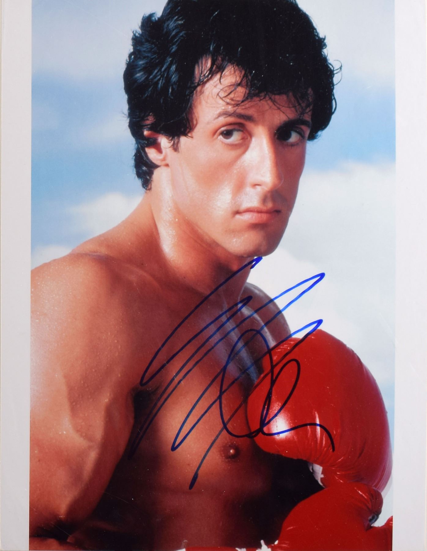 Sylvester Stallone Signed Photograph