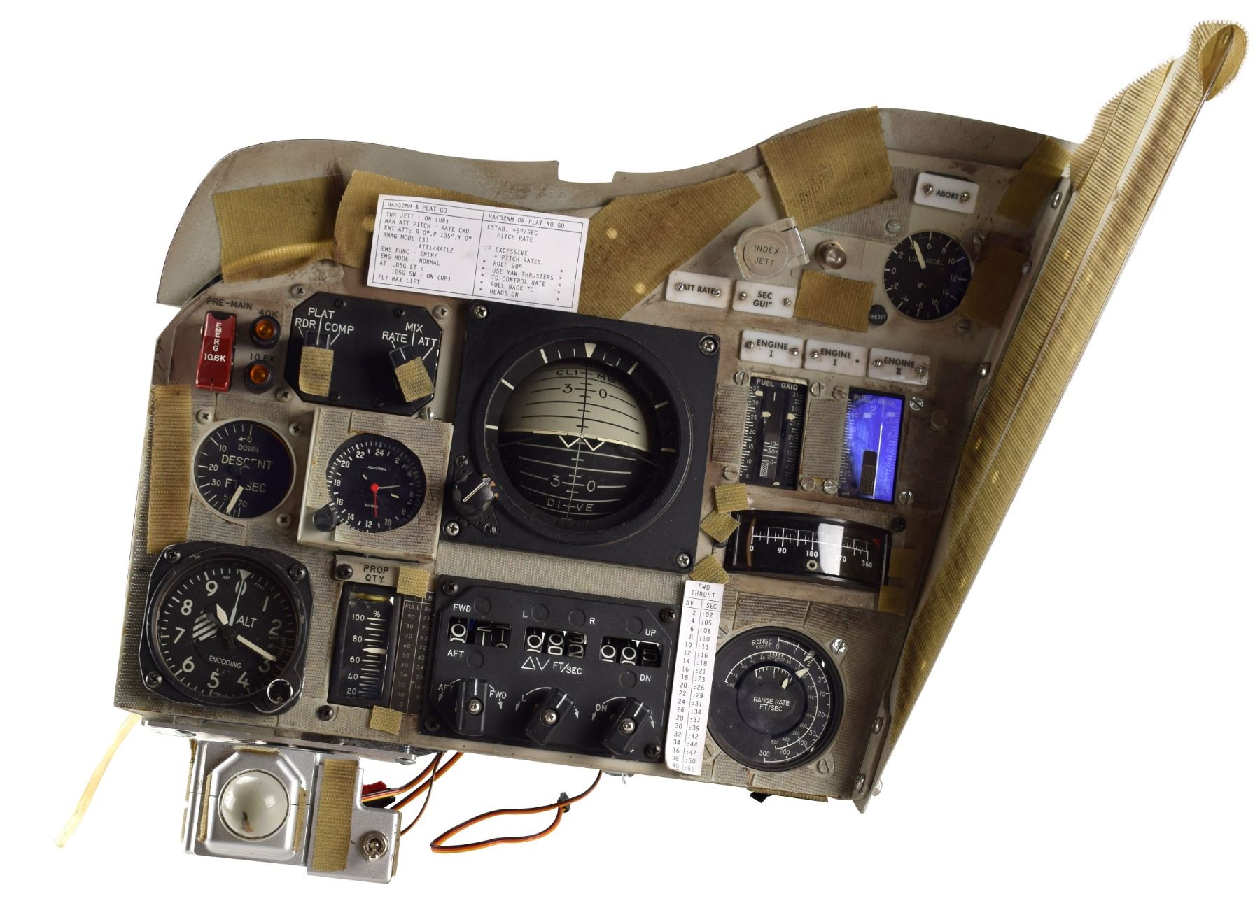 First Man Screen-used Gemini Capsule Panels