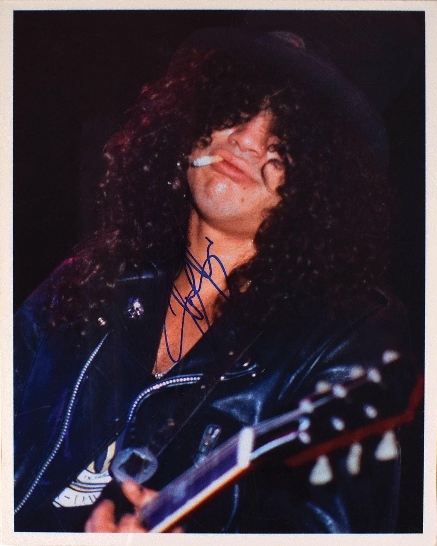 Guns N' Roses: Slash Signed Photograph