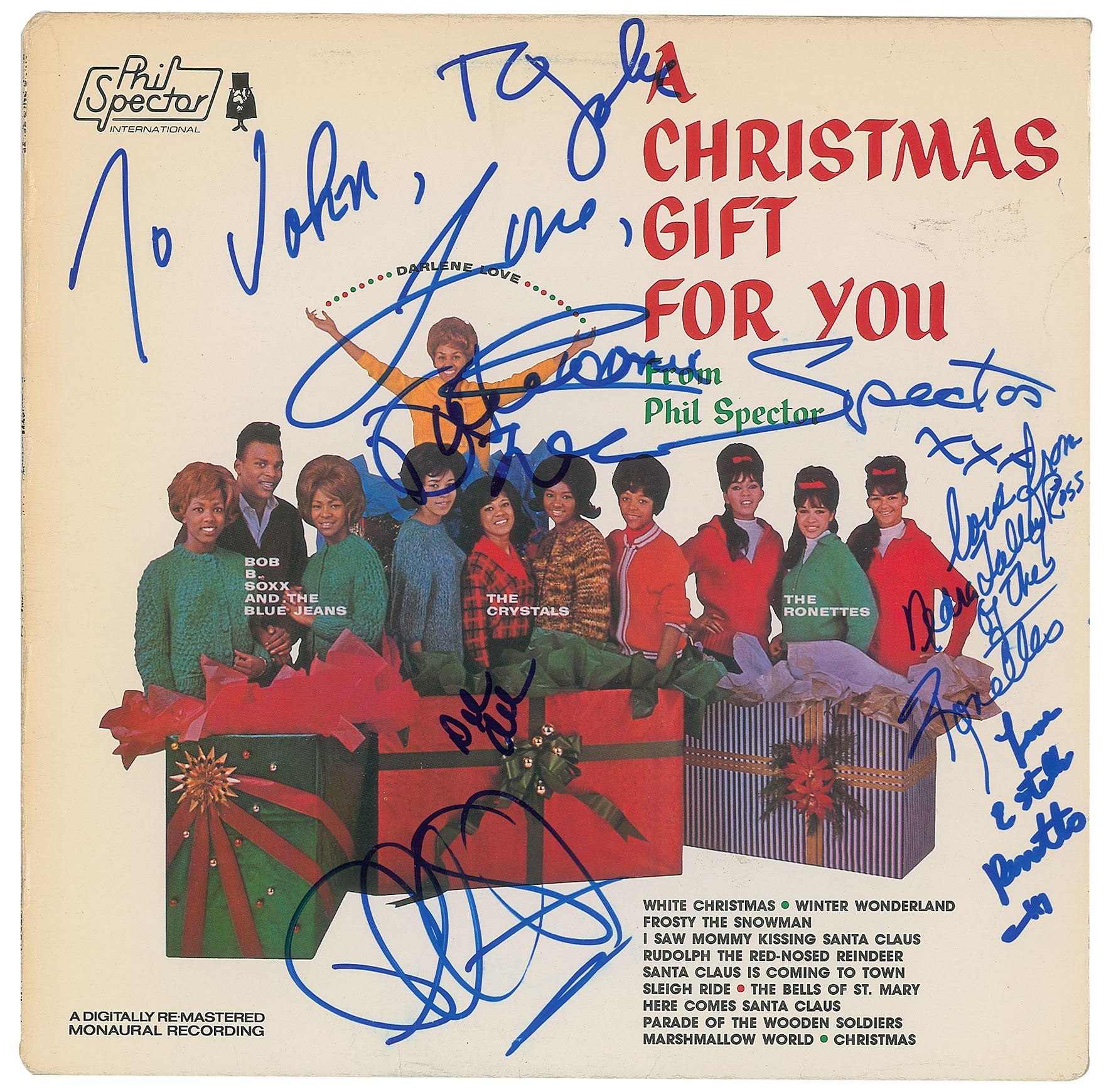 Phil Spector Signed Album