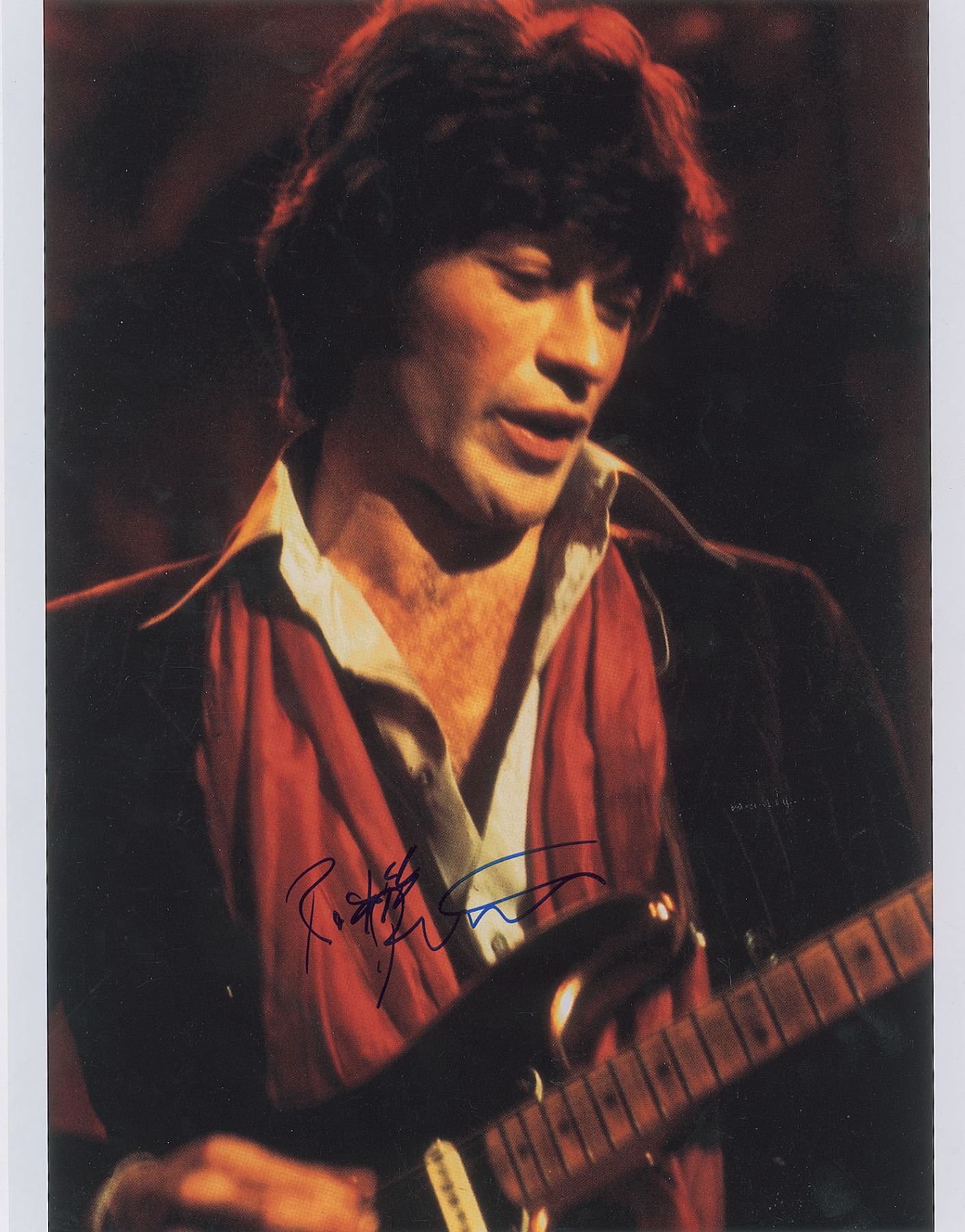 The Band: Robbie Robertson Signed Photograph