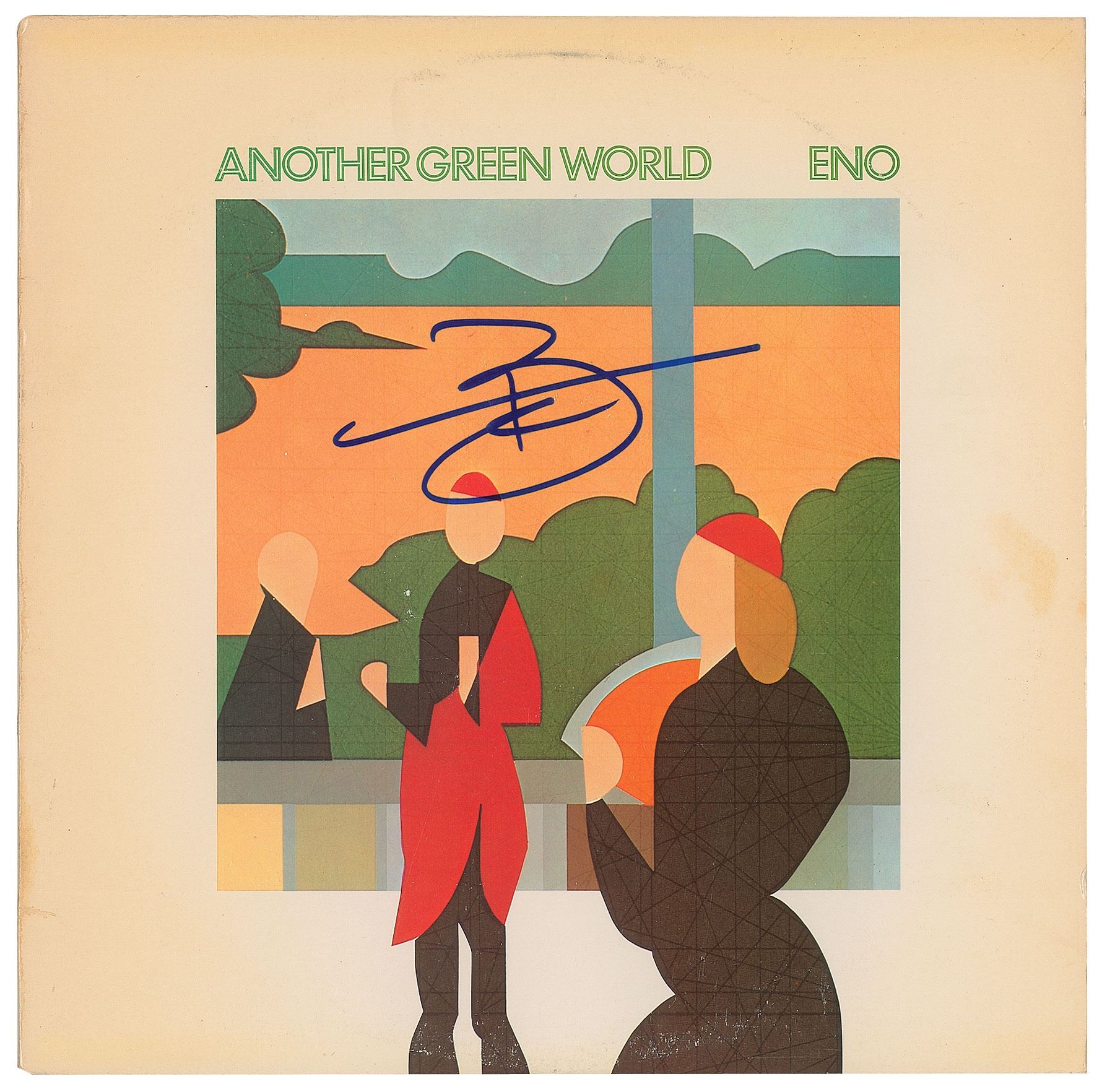 Brian Eno Signed Album