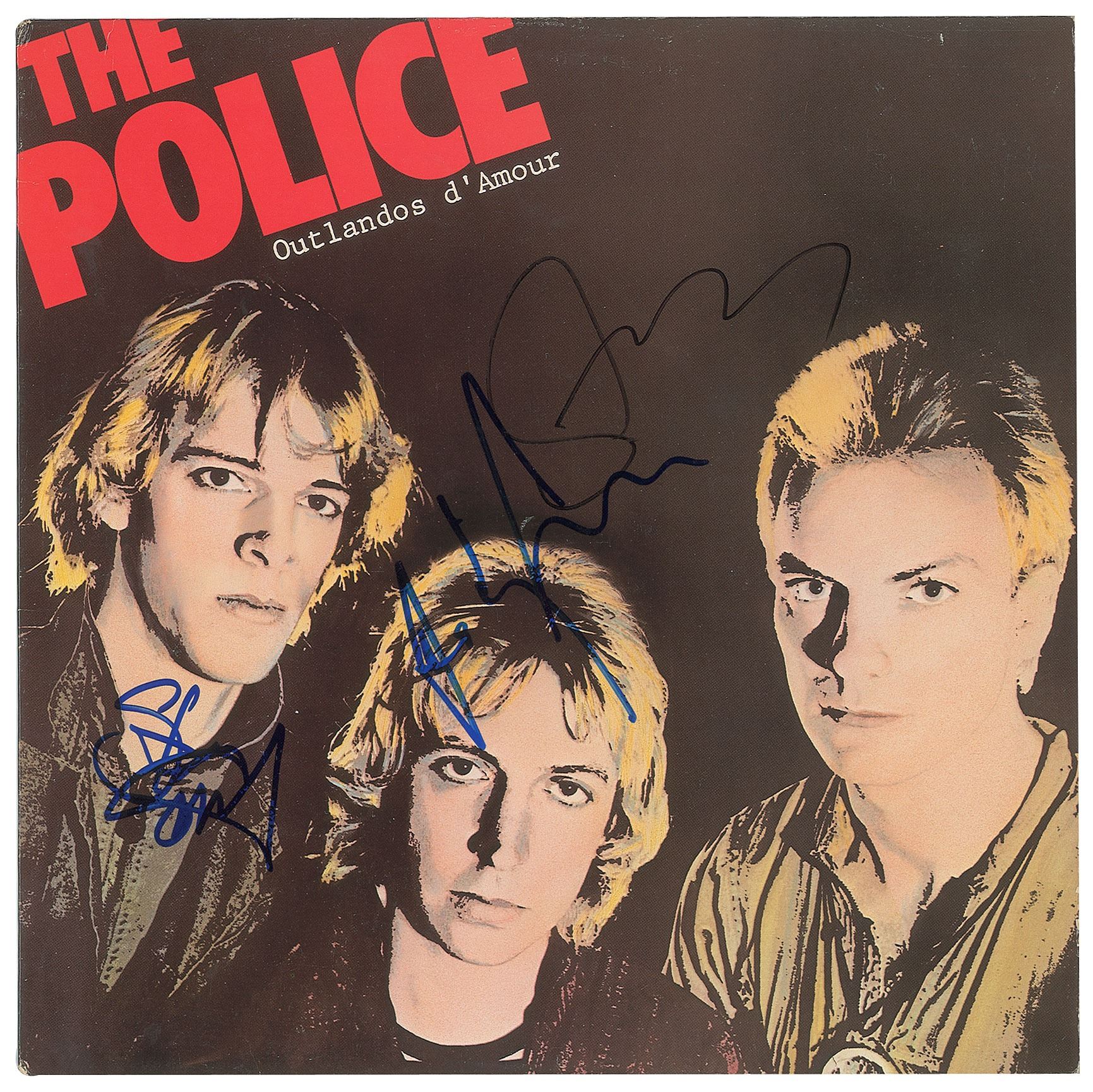 The Police Signed Album