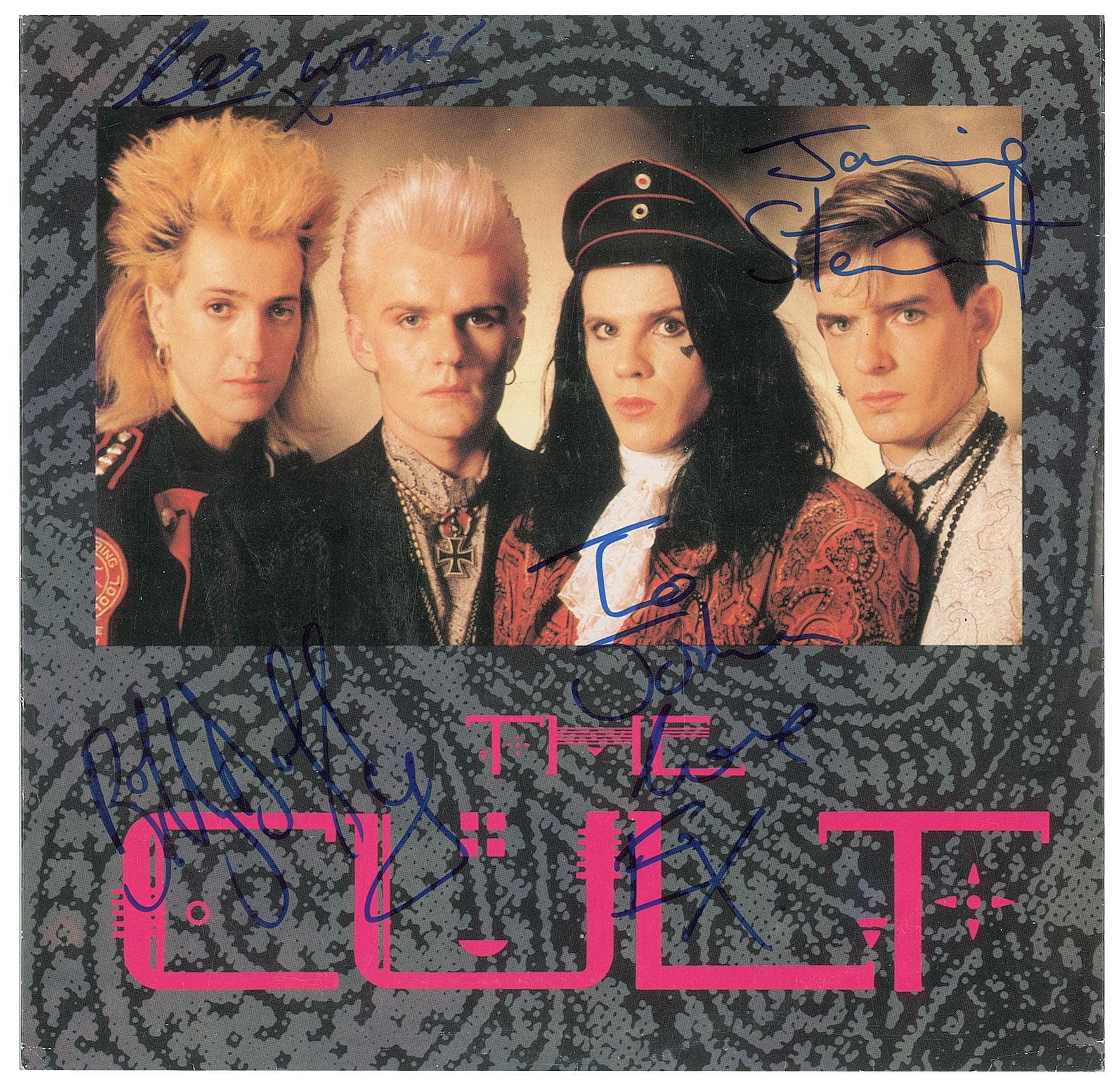 The Cult Signed Album