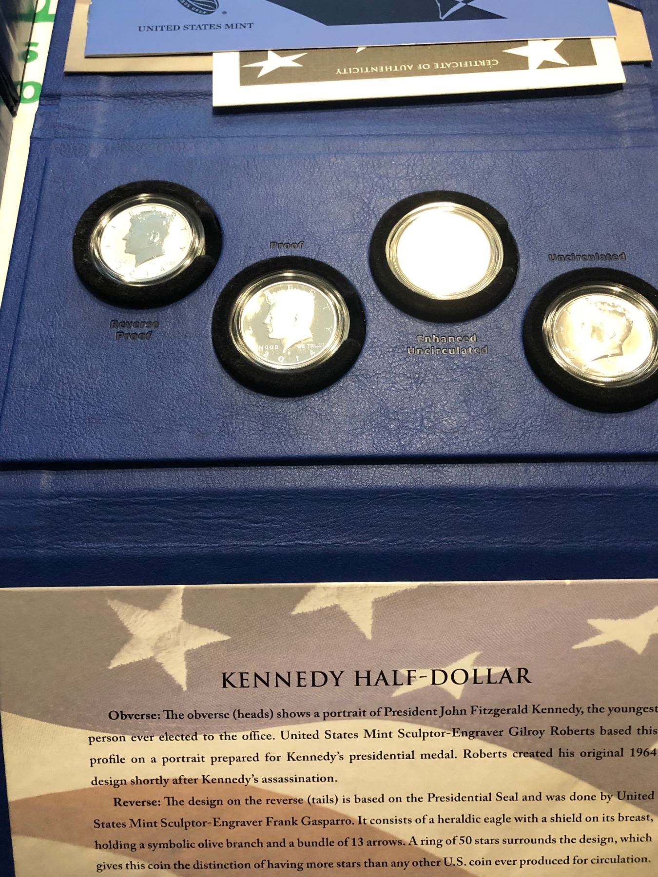 50th Anniversary Silver Kennedy Half Dollar Collection