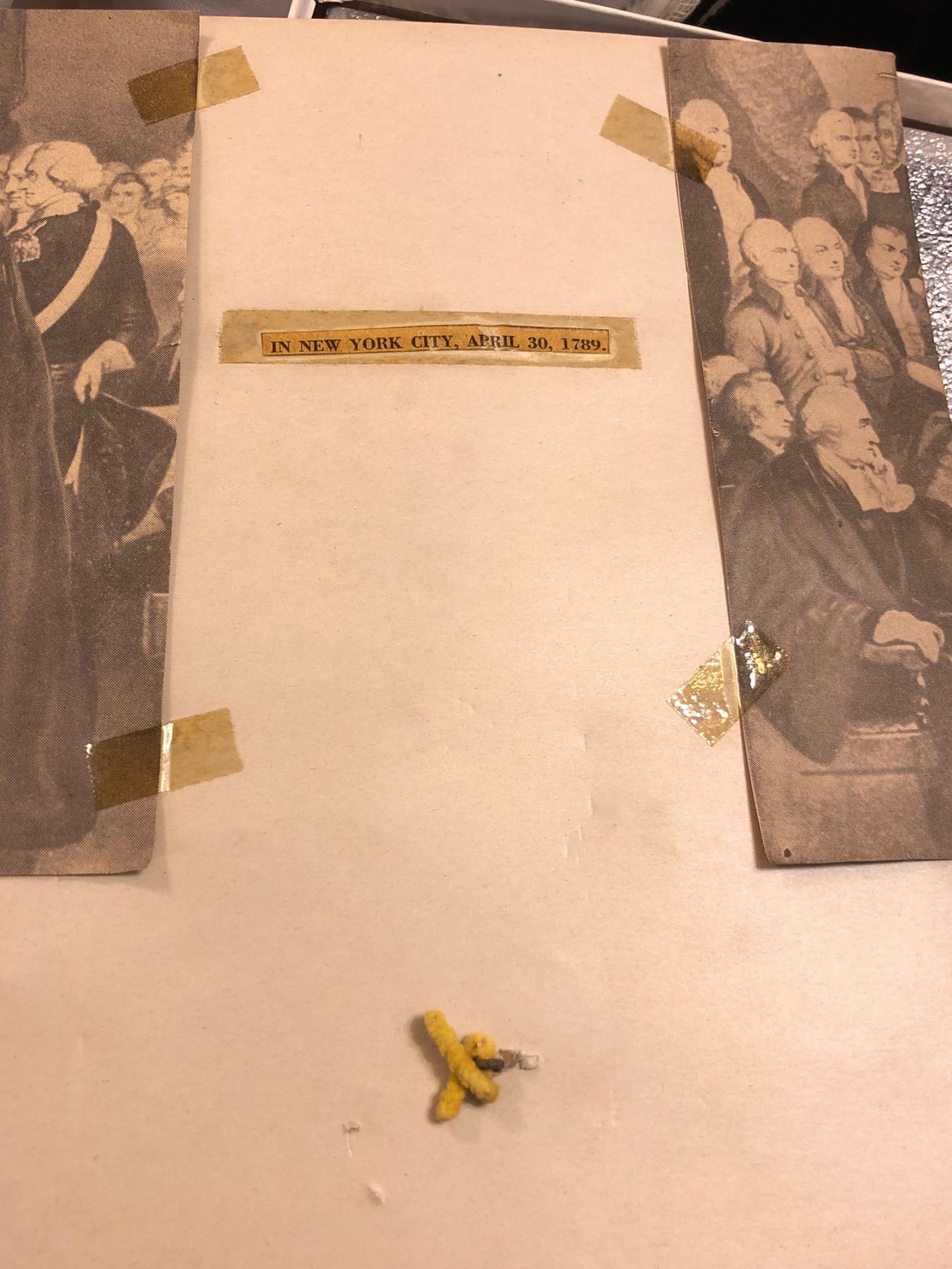 George Washington Inaugural Button - RARE!