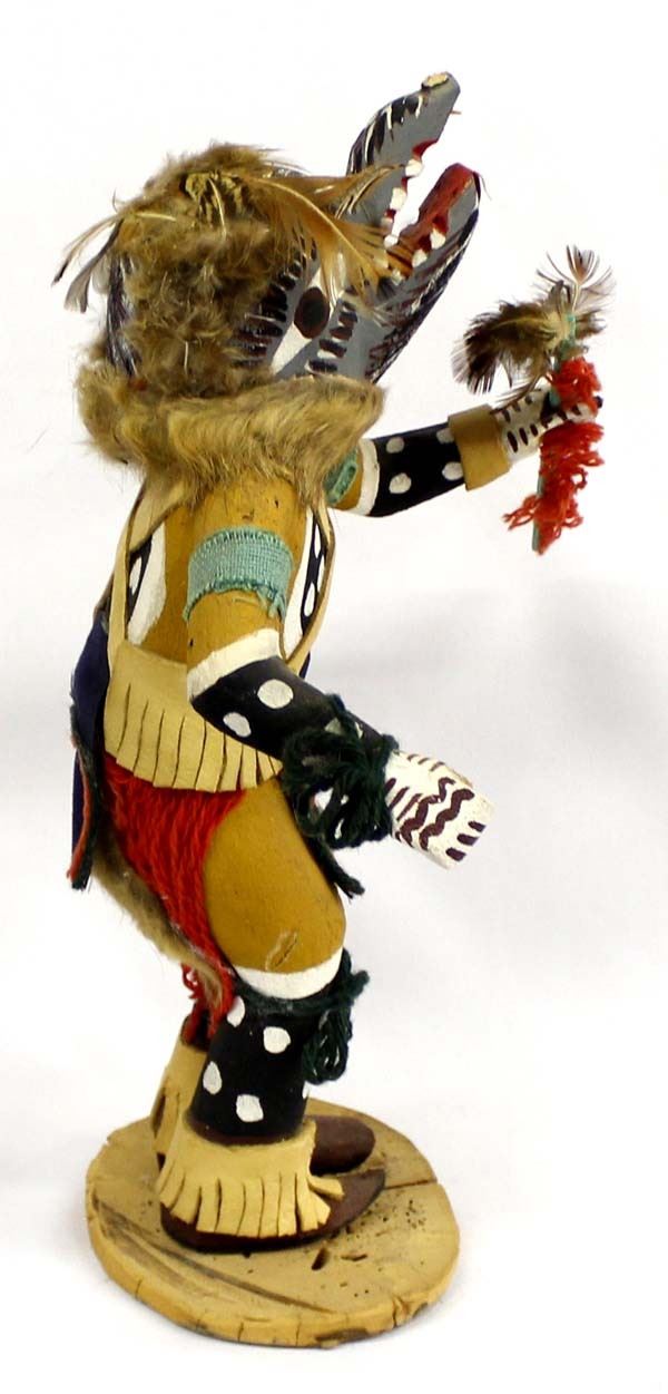 Vintage 1969 Hopi Kweo Wolf Kachina