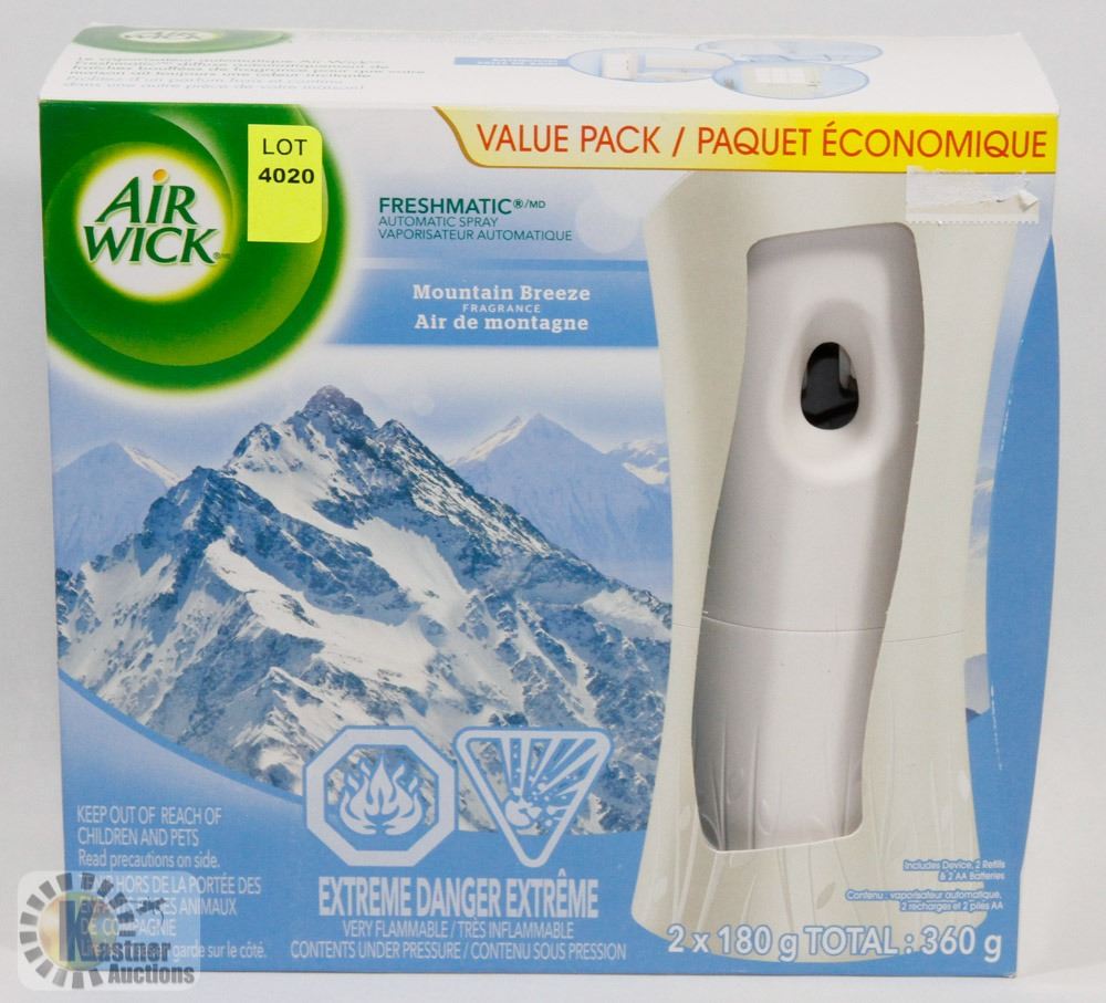 AIR WICK FRESHMATIC AUTOMATIC SPRAY MOUNTAIN