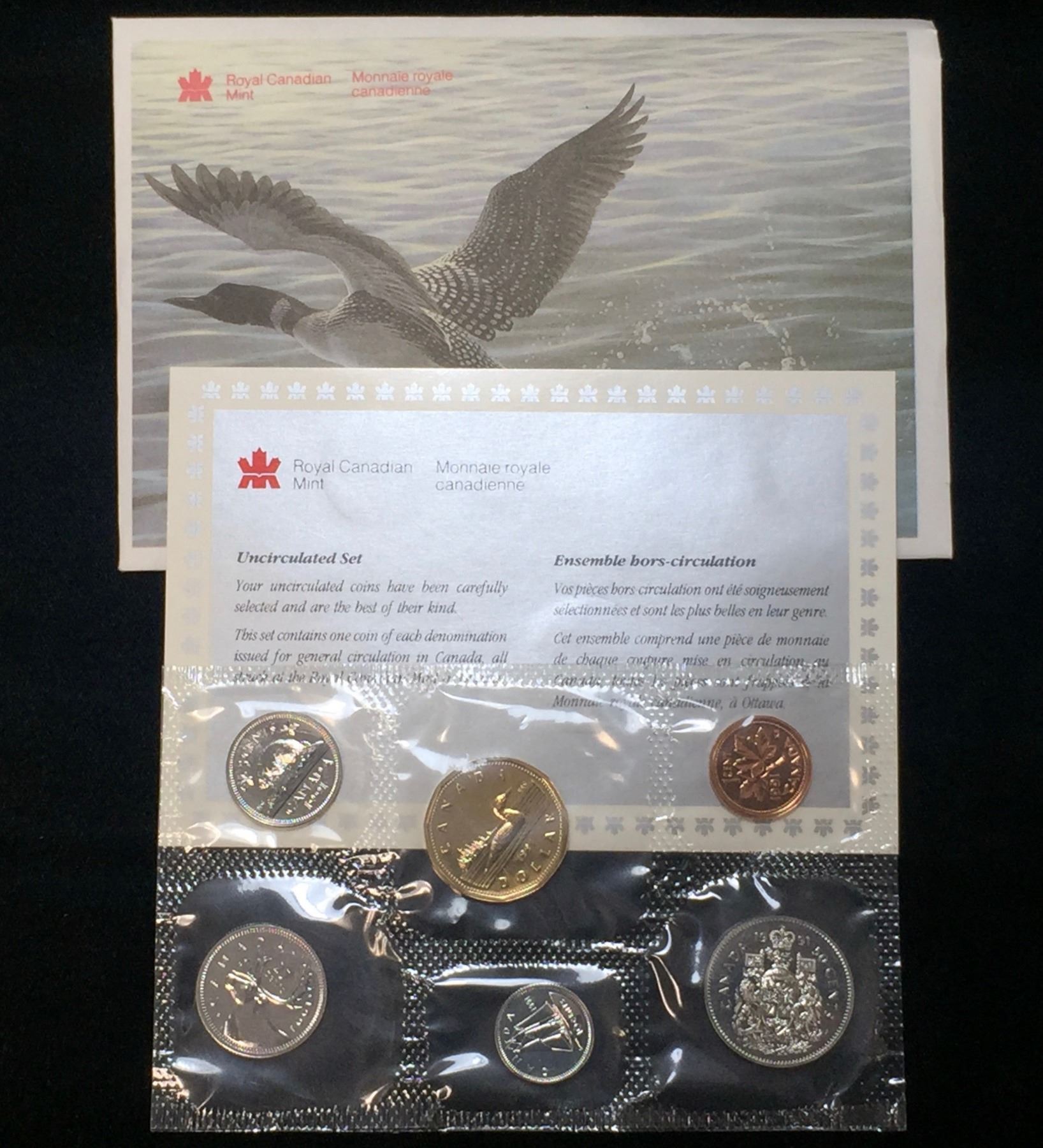 1991 Canada Proof-Like Brilliant Uncirculated Set