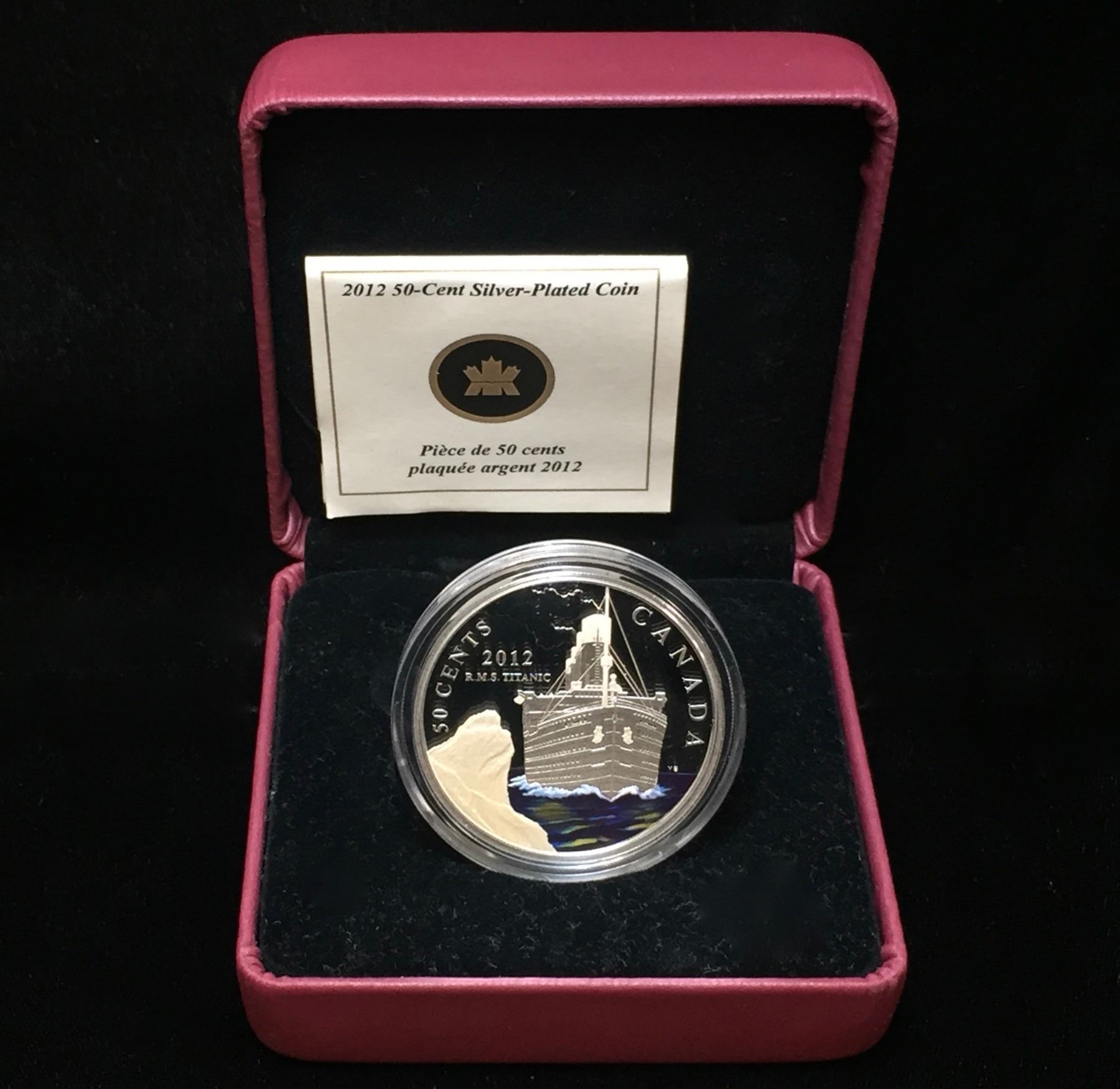 2012 Canada 50-Cents RSM Titanic Colour Proof SP Coin