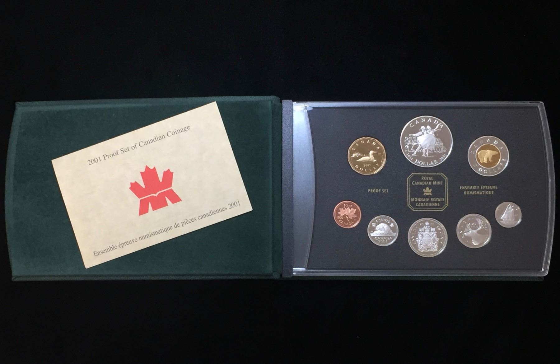 2001 Canada National Ballet of Canada Proof Set