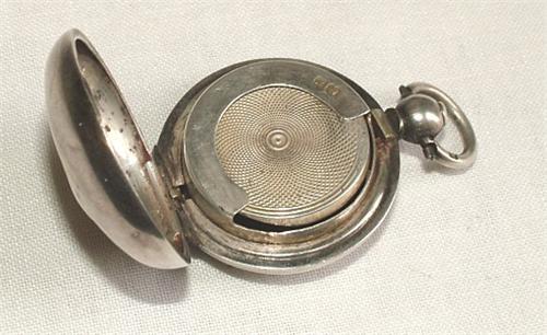 Silver sovereign holder