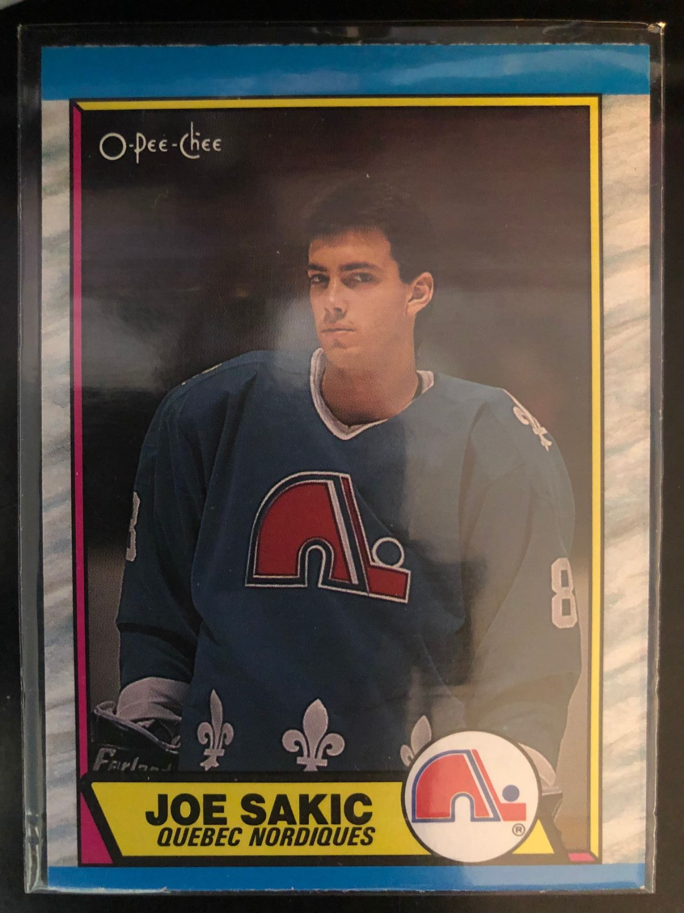 1989-90 O-Pee-Chee Joe Sakic Rookie Card #113