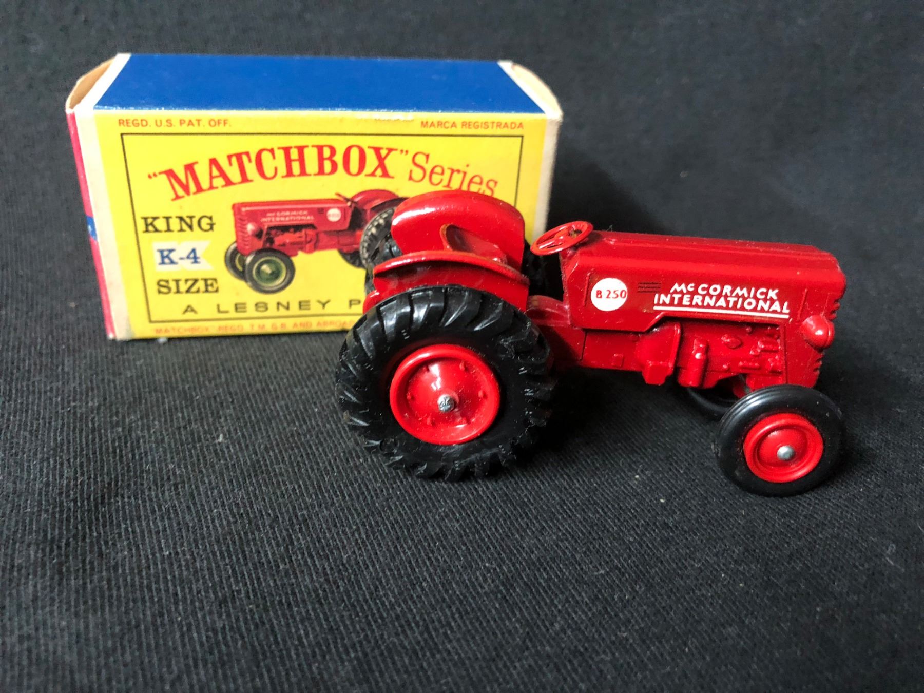 Matchbox King-Size No.K-K4 McCormick B250 Tractor