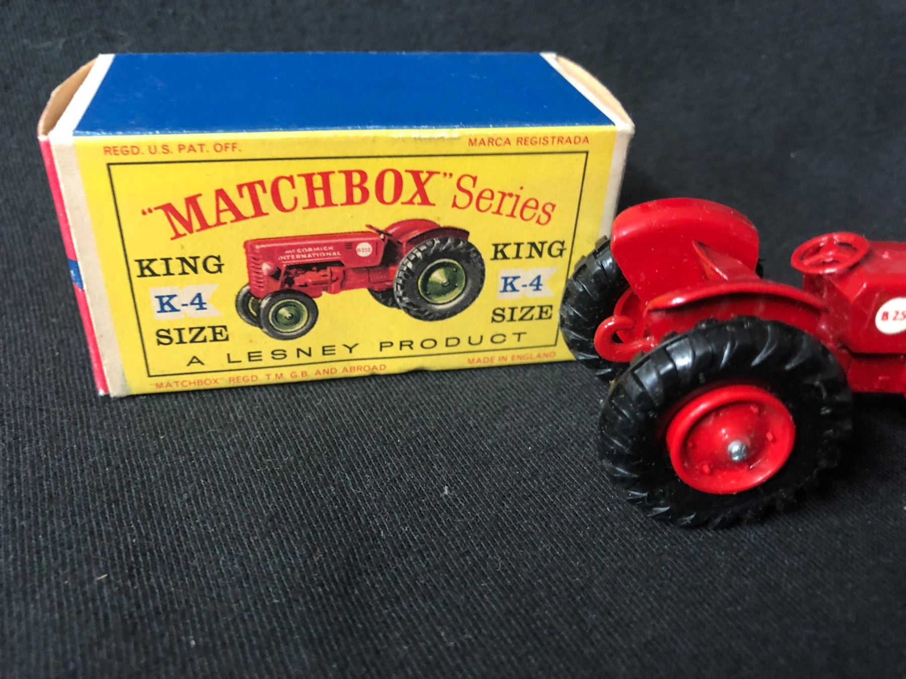 Matchbox King-Size No.K-K4 McCormick B250 Tractor