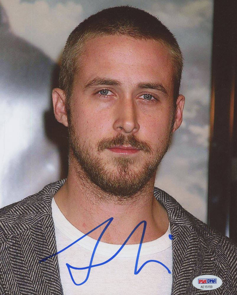 Ryan Gosling Signed 8x10 Photo (PSA COA)