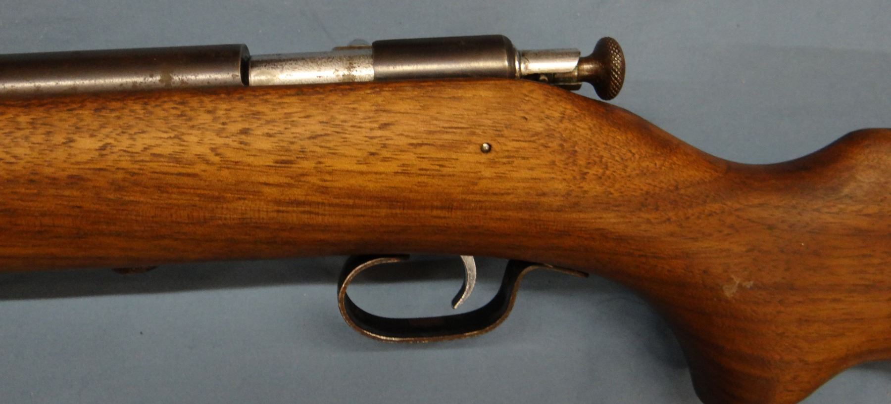 Winchester M67 single shot, bolt action, with extra stock, .22 LR, s#n ...