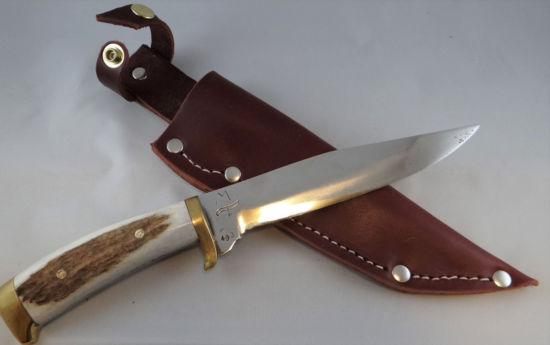 Jody Martin knife, bone handle 6" blade