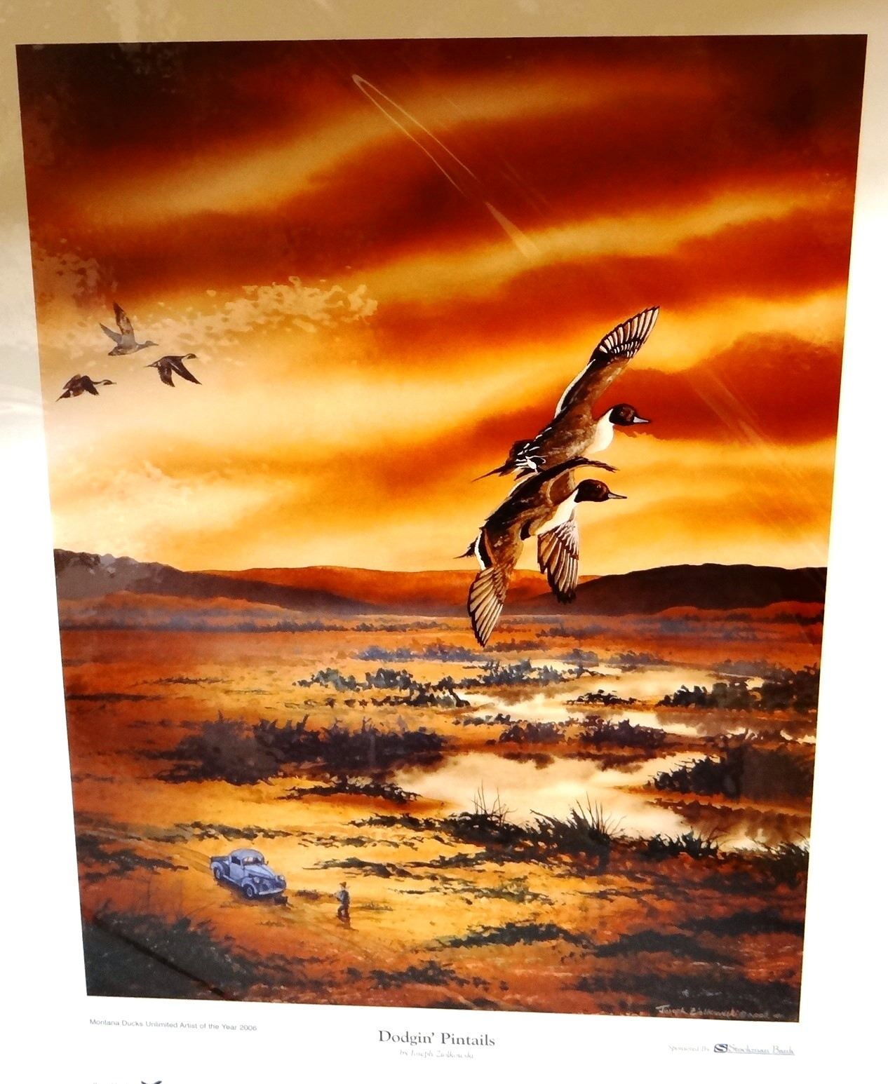 Joseph Ziolkowski, Dodgin' Pintails, Montana DU Artist of the Year 2006 ...