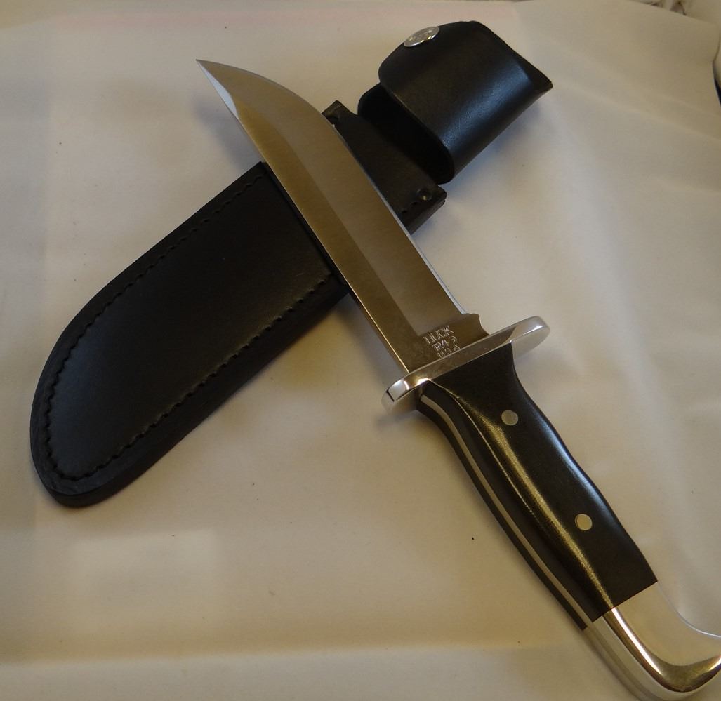 Buck #124 hunting knife, 6 1/2"