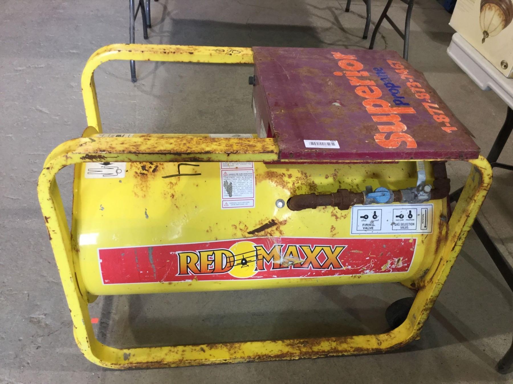 Red Maxx Natural Gas or Propane Heater Model: RM 400 DFG